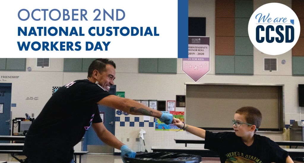 CCSD Celebrates National Custodial Workers Day, Oct. 2 - CCSD Newsroom