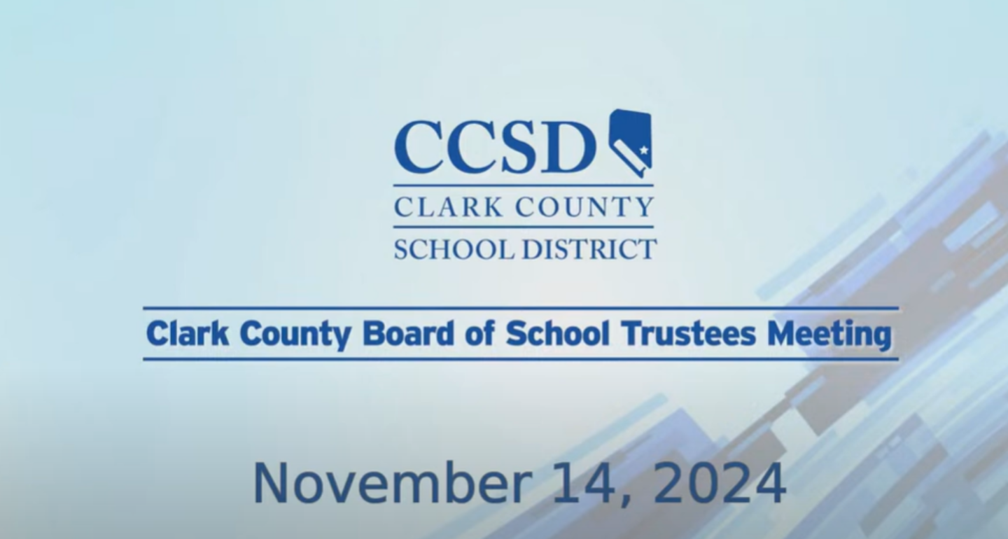 CCSD Board of School Trustees Meeting Recap: Nov 14, 2024 - CCSD Newsroom CCSD Board of School Trustees Meeting Recap: Nov 14, 2024 - CCSD Newsroom