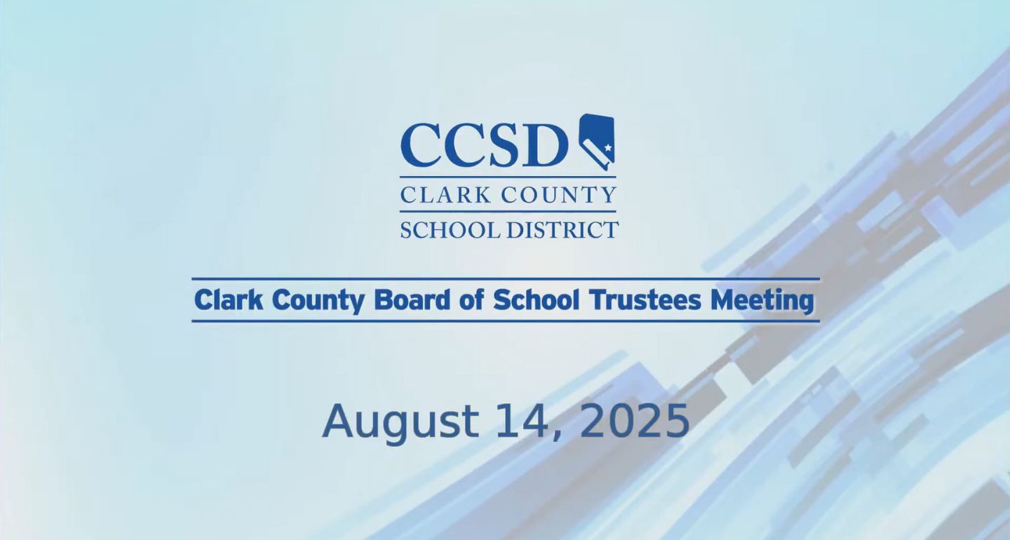 CCSD Board of School Trustees meeting recap, Aug. 14, 2025 - CCSD Newsroom