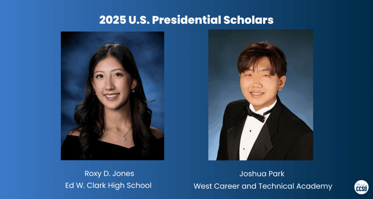 Two CCSD Students Named 2025 U.S. Presidential Scholars - CCSD Newsroom