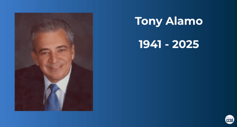 Statement on Passing of School Namesake Tony Alamo - CCSD Newsroom