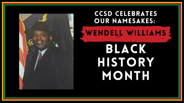 Newsroom | CCSD celebrates its namesakes: Wendell Williams